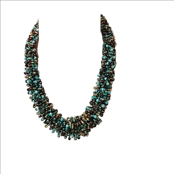 Vintage | Jewelry | Beaded Cascading Necklace | Poshmark